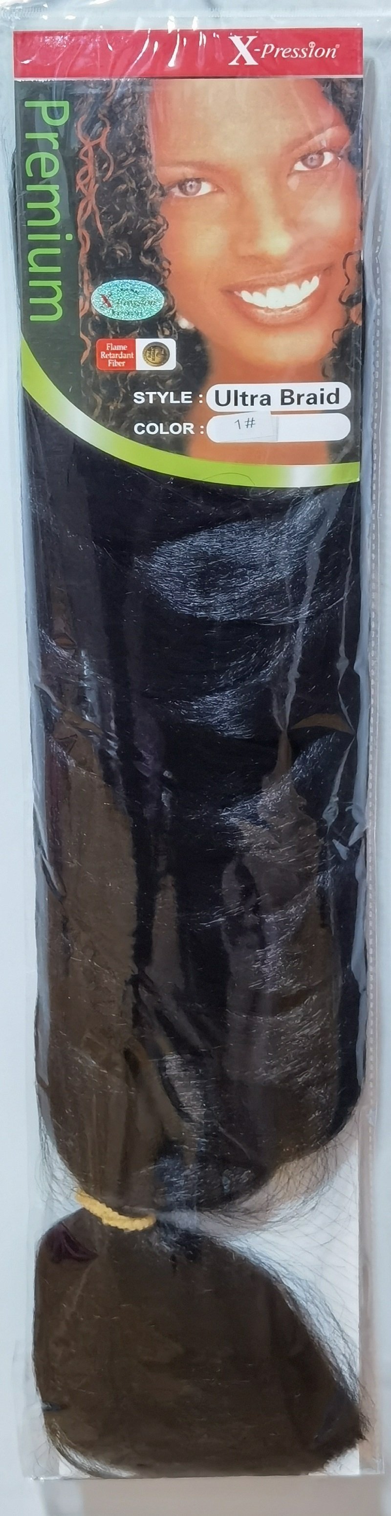 X-Pression Hair Extensions Ultra Braid #1 - X-Pression Hair Extensions ...